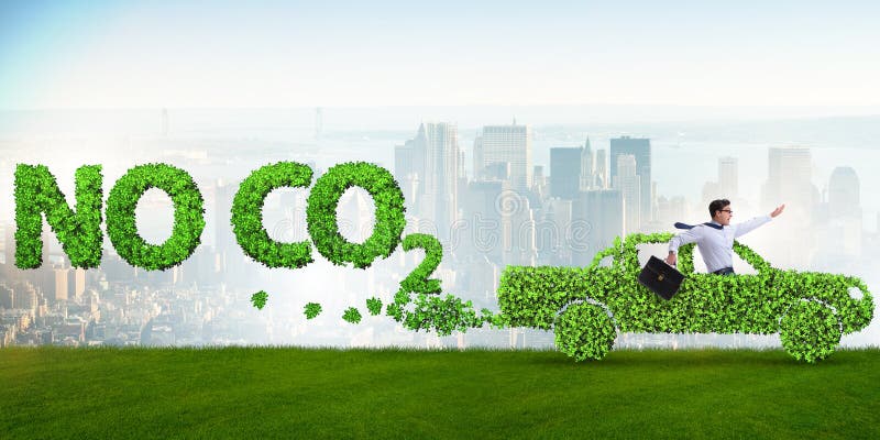 The Concept of Clean Fuel and Eco Friendly Cars Stock Image - Image of ...