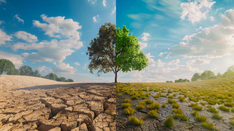 The Concept of Climate Has Changed. Half the Tree is Alive and Dead ...