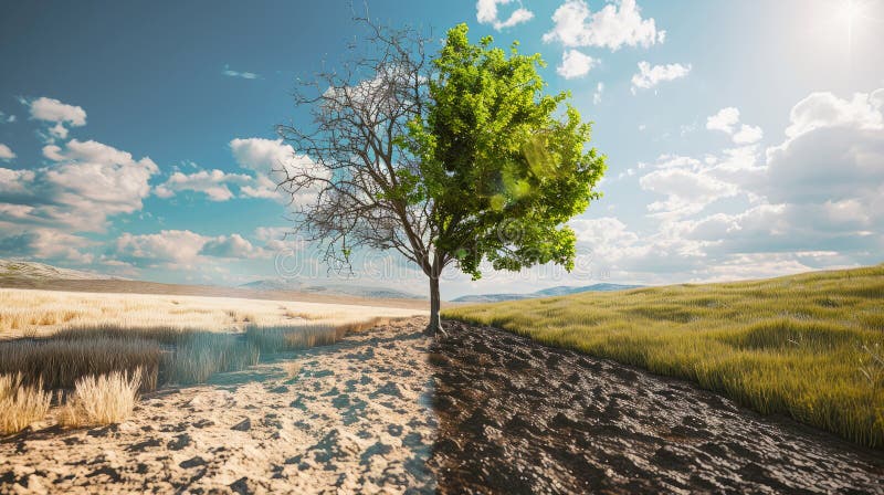 The Concept of Climate Has Changed. Half the Tree is Alive and Dead ...
