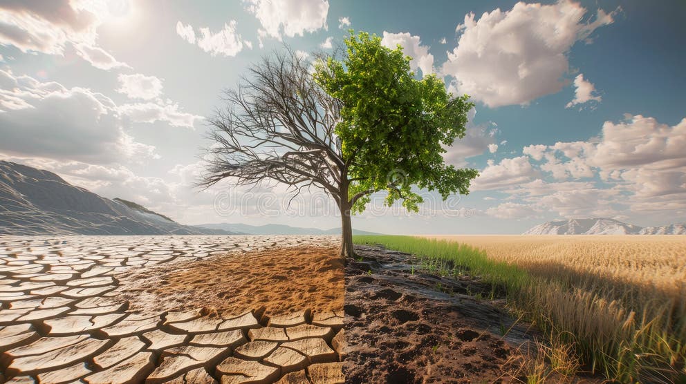 Half Tree Alive Stock Illustrations – 28 Half Tree Alive Stock ...