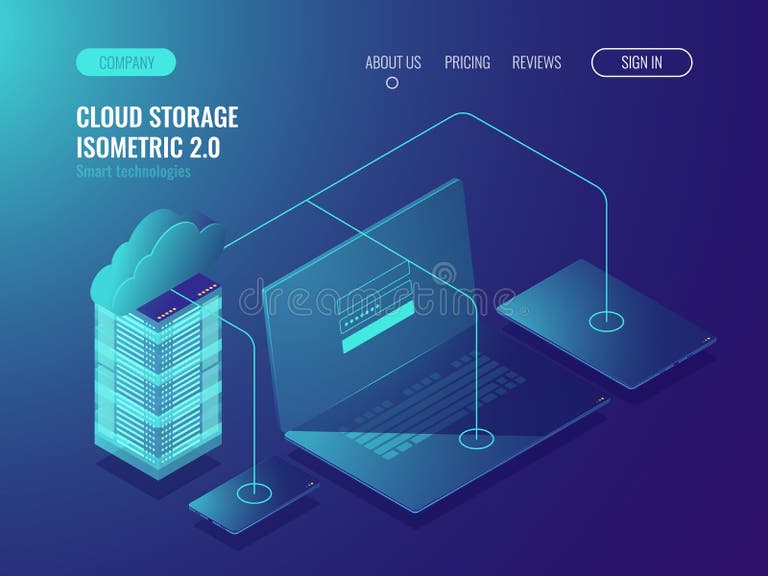 Server Data Center Cloud Stock Illustrations – 67,009 Server Data ...