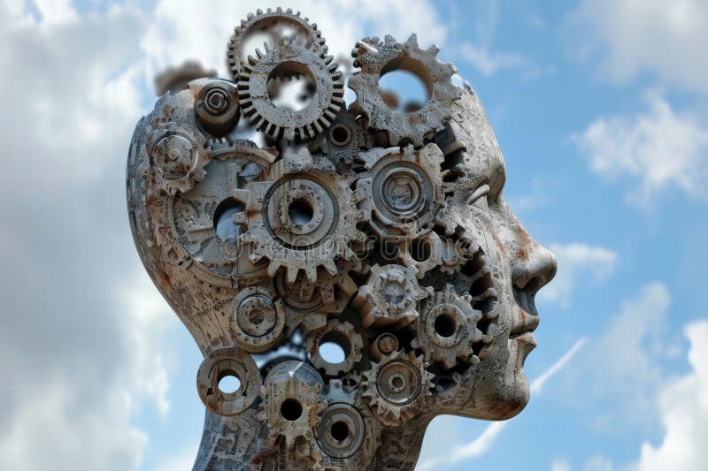 Concept of Cognitive Self-regulation and Reflective Learning. Stock ...