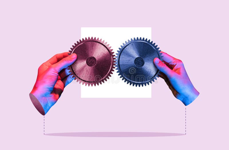 The Concept of Coherence and Coordination. Stock Photo - Image of ...