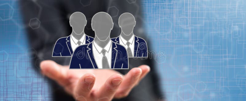 Collaboration Concept On Different Devices Stock Image - Image of ...