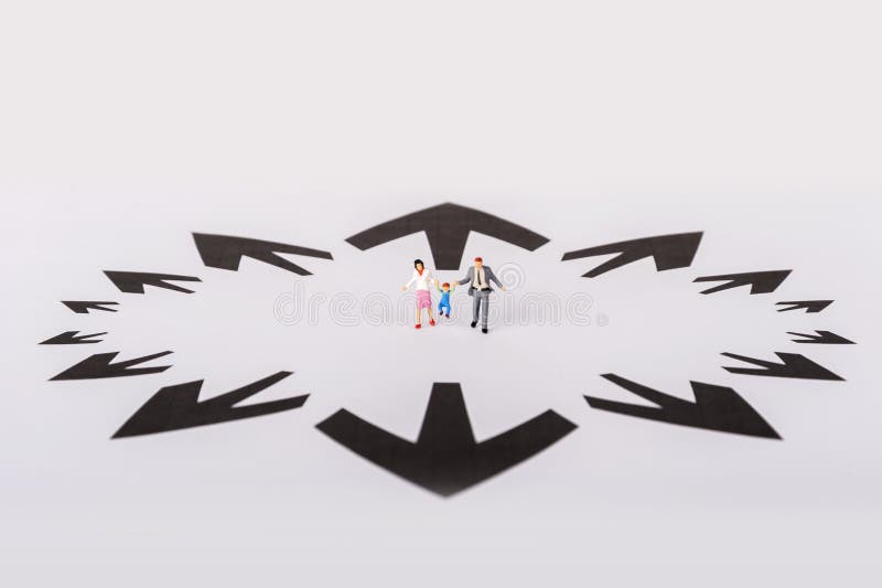 The Concept of a Collective Solution To Any Problem. Miniature Toy ...