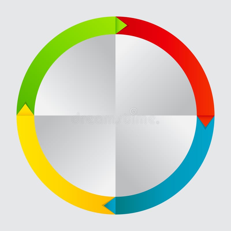 Concept of Colorful Circular Banners Stock Vector - Illustration of ...