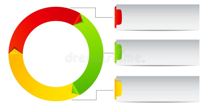 Concept of Colorful Time Wheel Vector Illustration Stock Vector ...