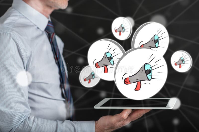 Concept of communication stock image. Image of audio - 122592175