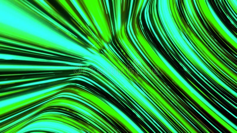 Concept of Communication, Abstract Green Narrow Flowing Lines, Seamless ...