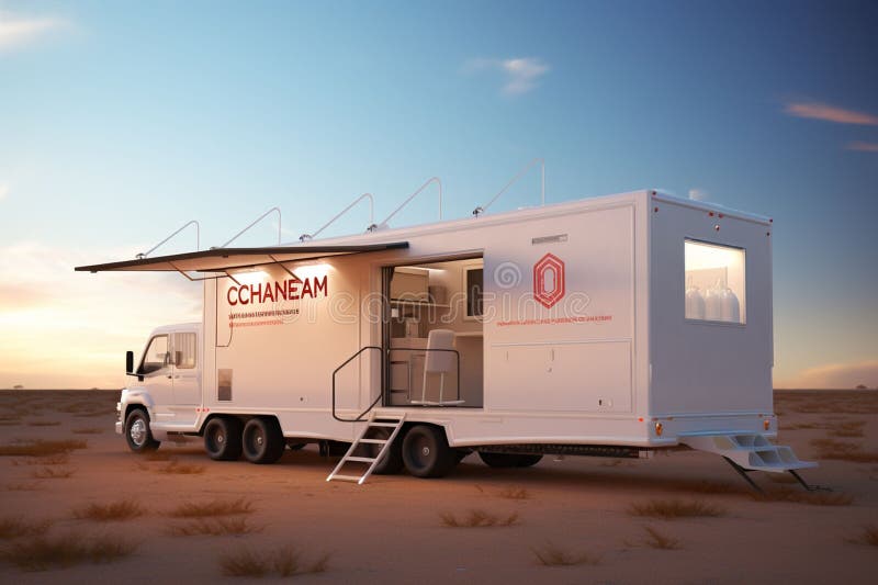 Concept of Community Health Outreach with a Stock Illustration ...