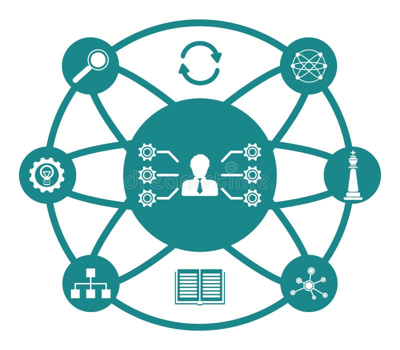 Concept of competence stock illustration. Illustration of experience ...