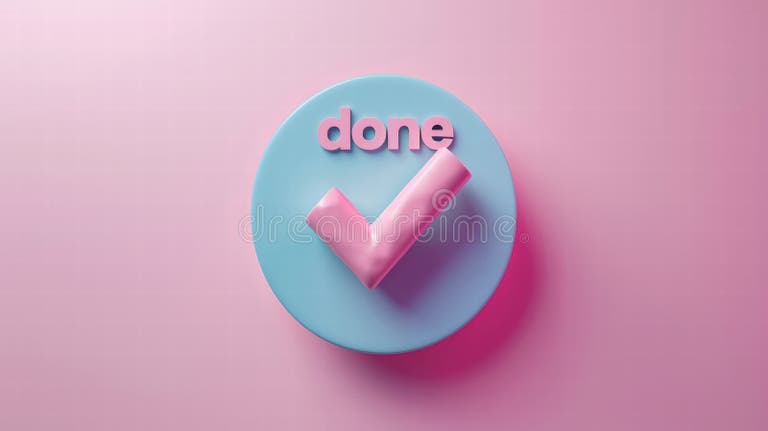 Concept of Completing a Goal Stock Image - Image of document, goal ...