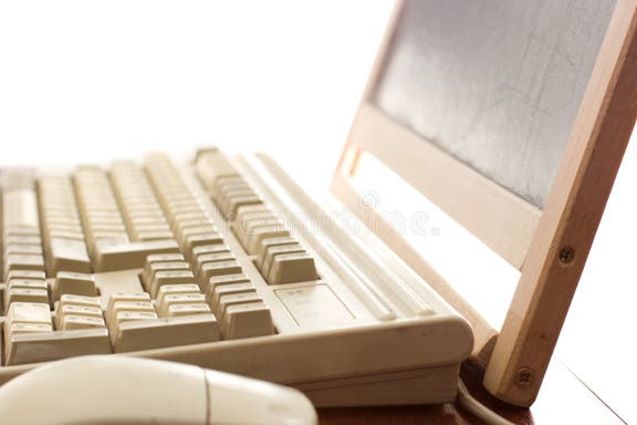 Concept - Computer for Poor Stock Photo - Image of isolated ...