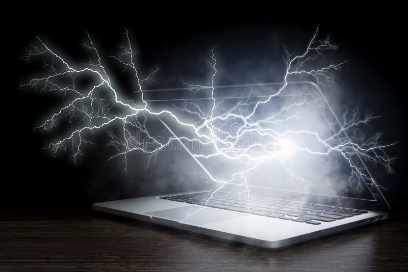 Concept of Computer Problem Stock Illustration - Illustration of ...