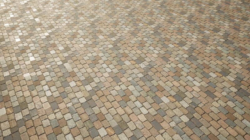 Concept or Conceptual Solid Background of Colorful Pavement Texture ...