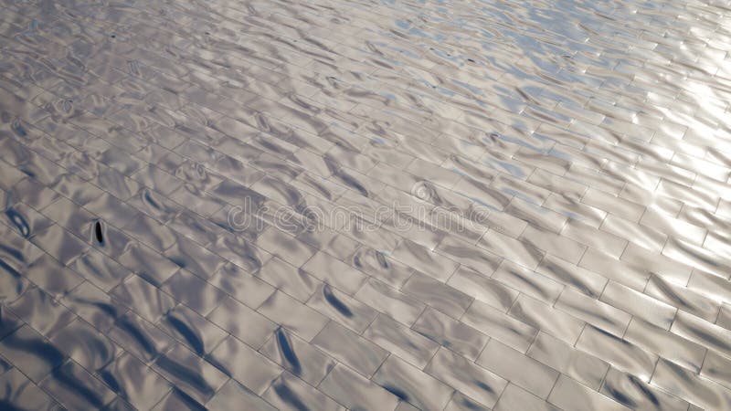 Concept or Conceptual Solid Background of Titanium Scale Texture Floor ...