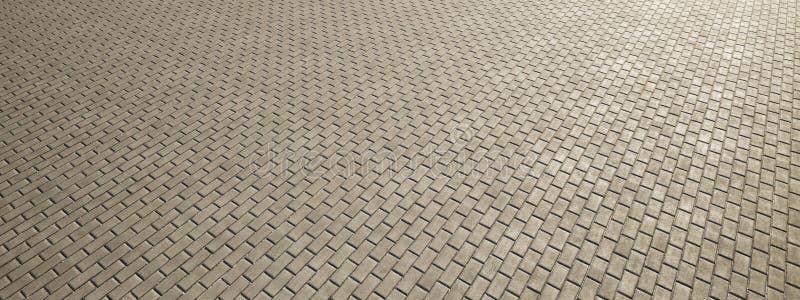 Concept or Conceptual Solid Beige Background of Brick Pavement Texture ...