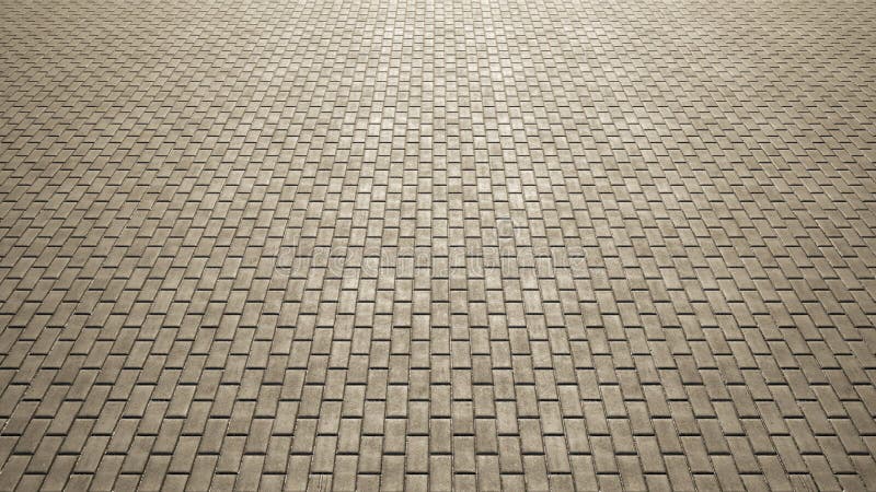 Conceptual Solid Beige Background of Brick Pavement Texture Floor As a ...