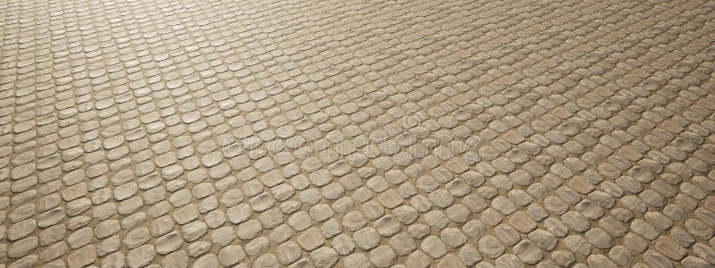 Concept Conceptual Solid Beige Background of Cobblestone Texture Floor ...
