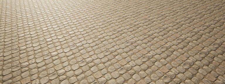 Concept Conceptual Solid Beige Background of Cobblestone Texture Floor ...