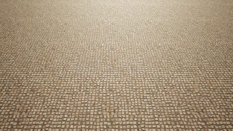 Concept Conceptual Solid Beige Background of Cobblestone Texture Floor ...