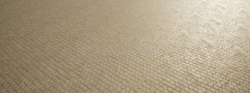 Concept or Conceptual Solid Beige Background of Smooth Cobblestone ...
