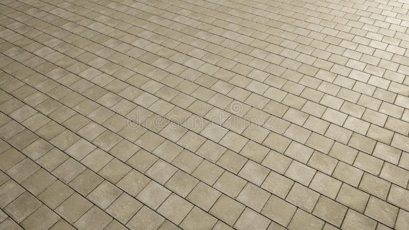 Concept or Conceptual Solid Beige Background of Square Pavement Texture ...
