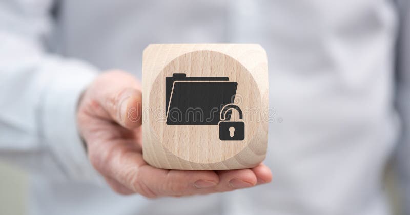 Concept of Confidential Data Stock Photo - Image of data, business ...