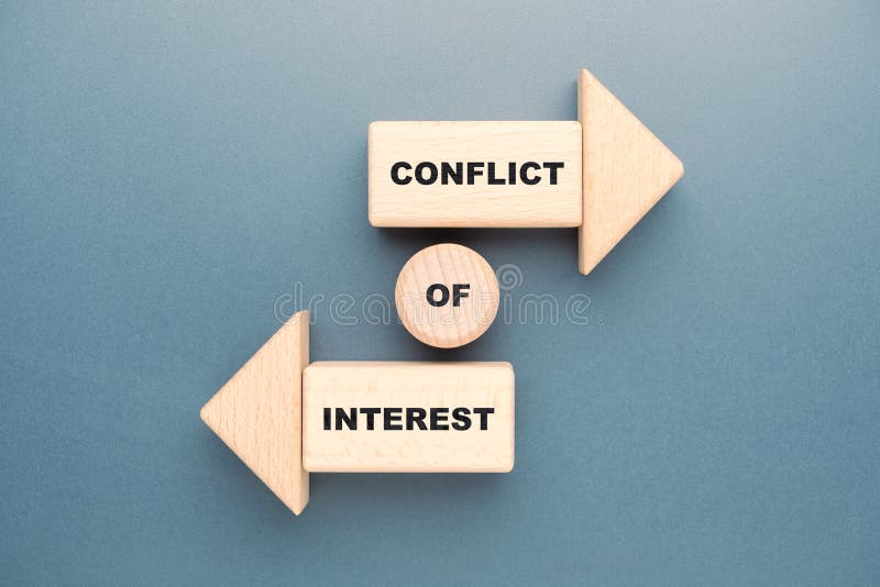 Concept of Conflict of Interest Stock Image - Image of idea ...