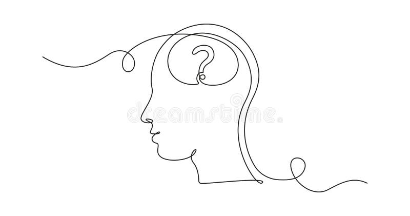 Confused Man One Line Stock Illustrations – 198 Confused Man One Line ...