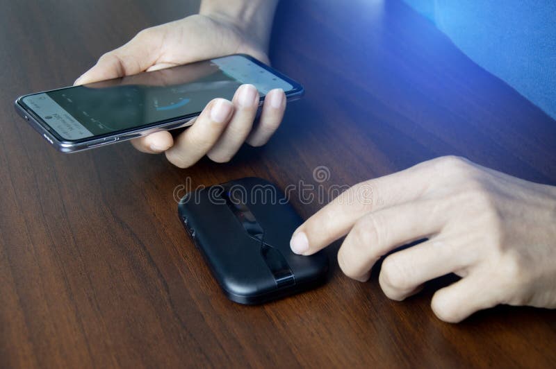 Concept Connecting Internet Pocket Wifi Devices Wireless Connection ...