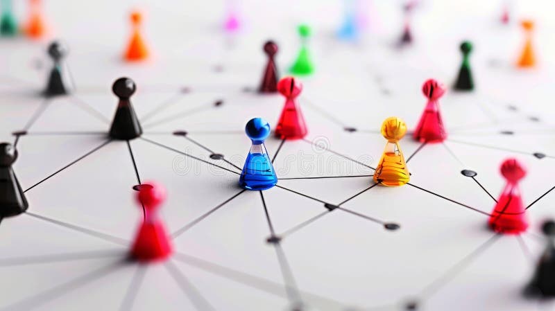 The Concept of Connection, Network, and Relation Represented by a Human ...