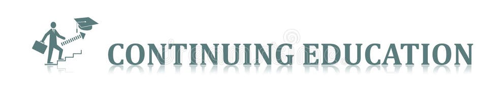 Concept of Continuing Education Stock Illustration - Illustration of ...