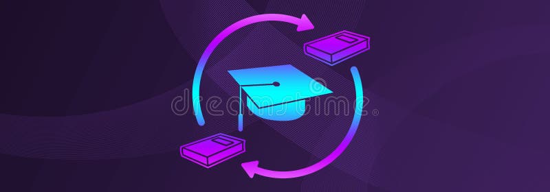 Concept of Continuing Education Stock Illustration - Illustration of ...