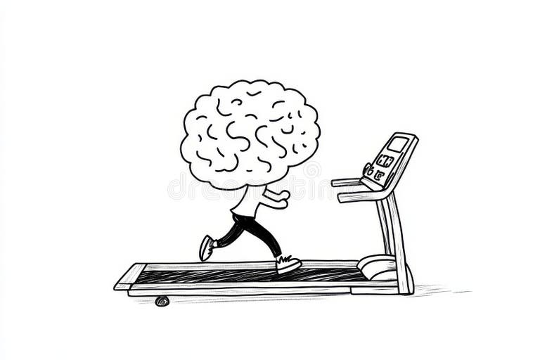 The Concept of Continuous Self-improvement is Illustrated by a Brain ...