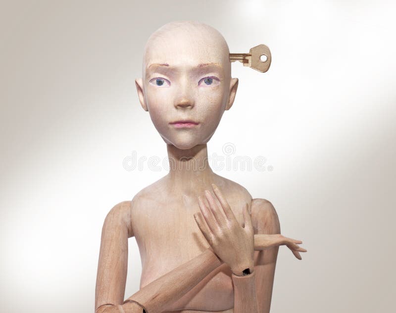 Concept of control stock image. Image of conceptual, manikin - 72641411