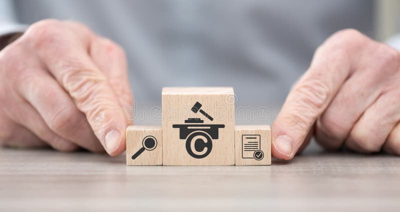 Concept of copyright stock photo. Image of copyright - 256545250