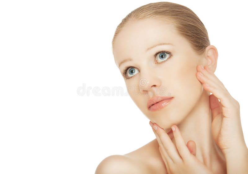 Concept of Cosmetic Effects, Treatment, Skin Care Stock Image - Image ...