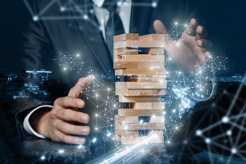 Concept of Creating Developing and Supporting a Business Stock Photo ...