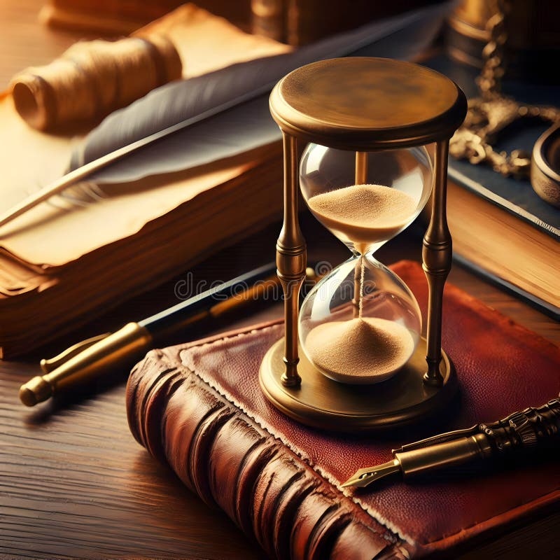 A Concept Creation of Running Out of Time Stock Image - Image of dark ...