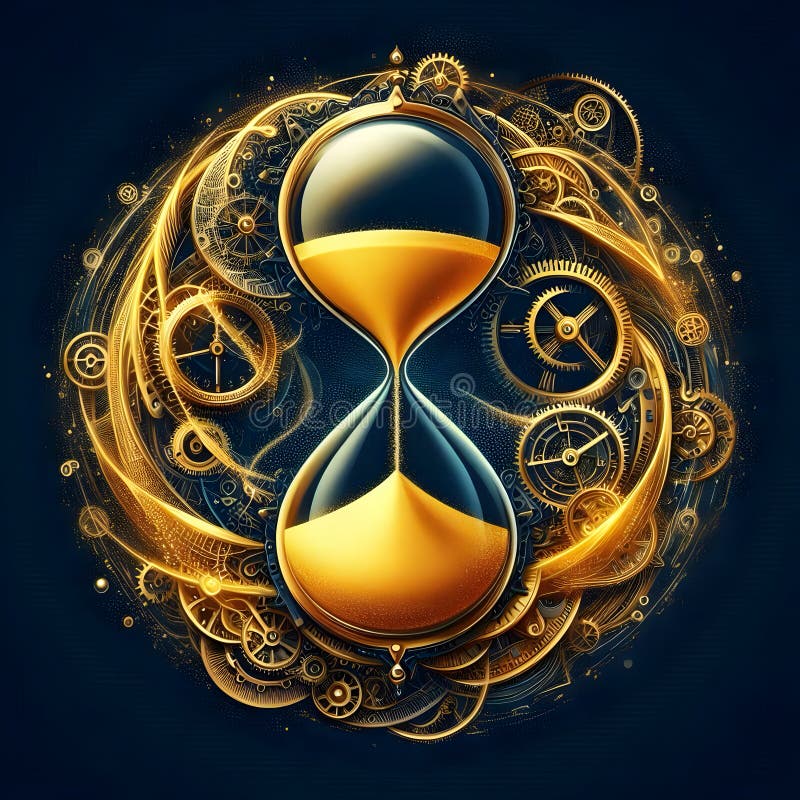 A Concept Creation of Running Out of Time Stock Photo - Image of idea ...