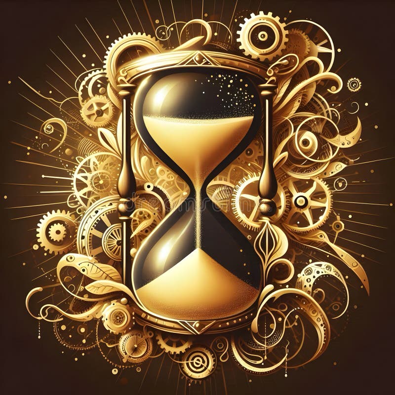 A Concept Creation of Running Out of Time Stock Photo - Image of ...