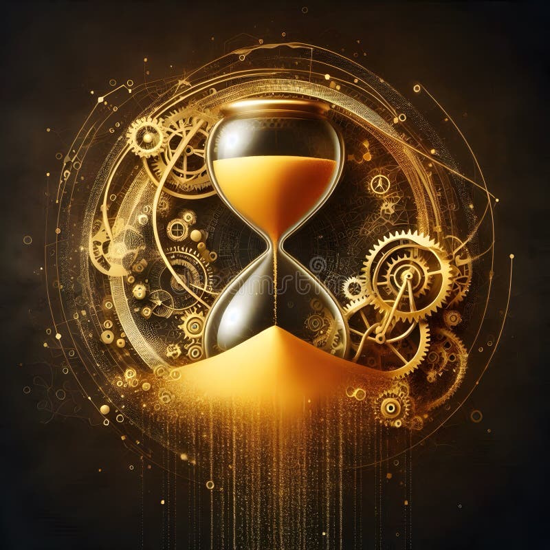 A Concept Creation of Running Out of Time Stock Photo - Image of ...