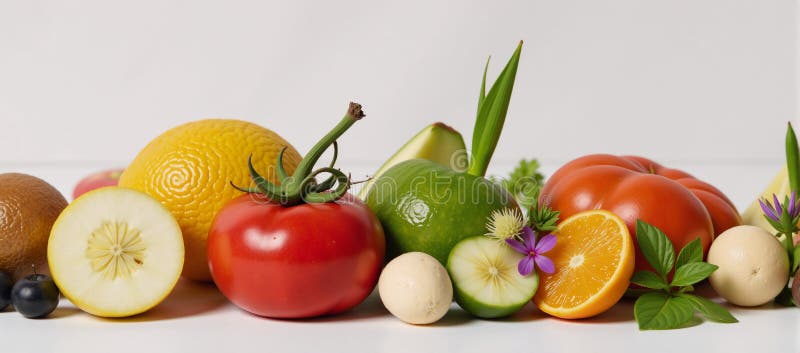 Creative and Colorful Cosmopolitan Garnish Set Stock Illustration ...