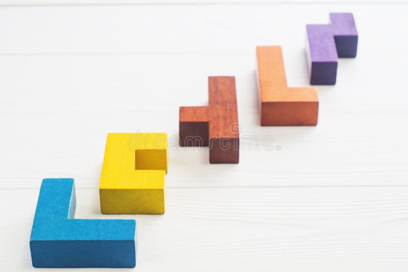 Concept of Creative, Logical Thinking or Problem Solving. Stock Image ...