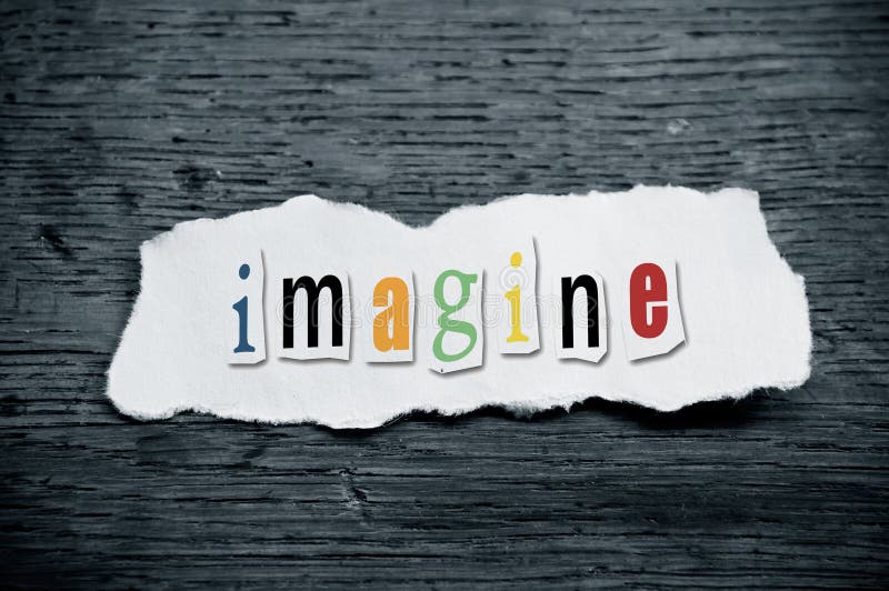 Creative Message Urging To Think Outside The Box Stock Photo - Image of ...