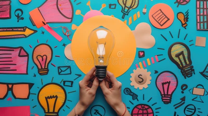 Concept of Creativity and Innovation, Business Strategy and Creative ...