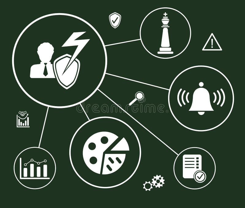 Concept of Crisis Management Stock Illustration - Illustration of ...