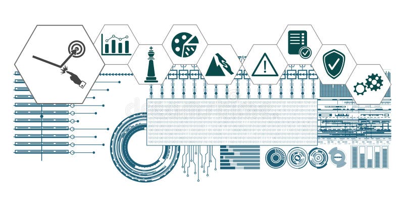 Concept of Crisis Management Stock Illustration - Illustration of ...