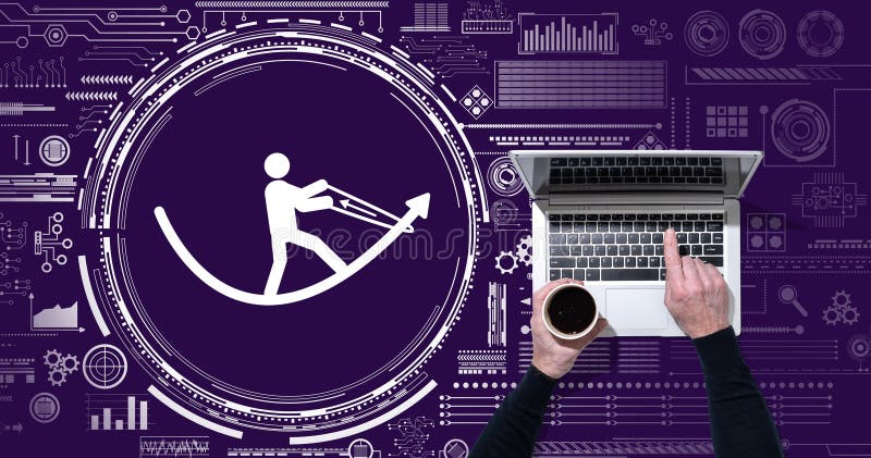 Concept of Crisis Management Stock Illustration - Illustration of ...